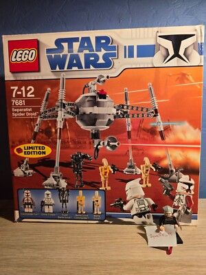 Lego Star Wars 7681 - Separatist Spider Droid - Complete Set | eBay