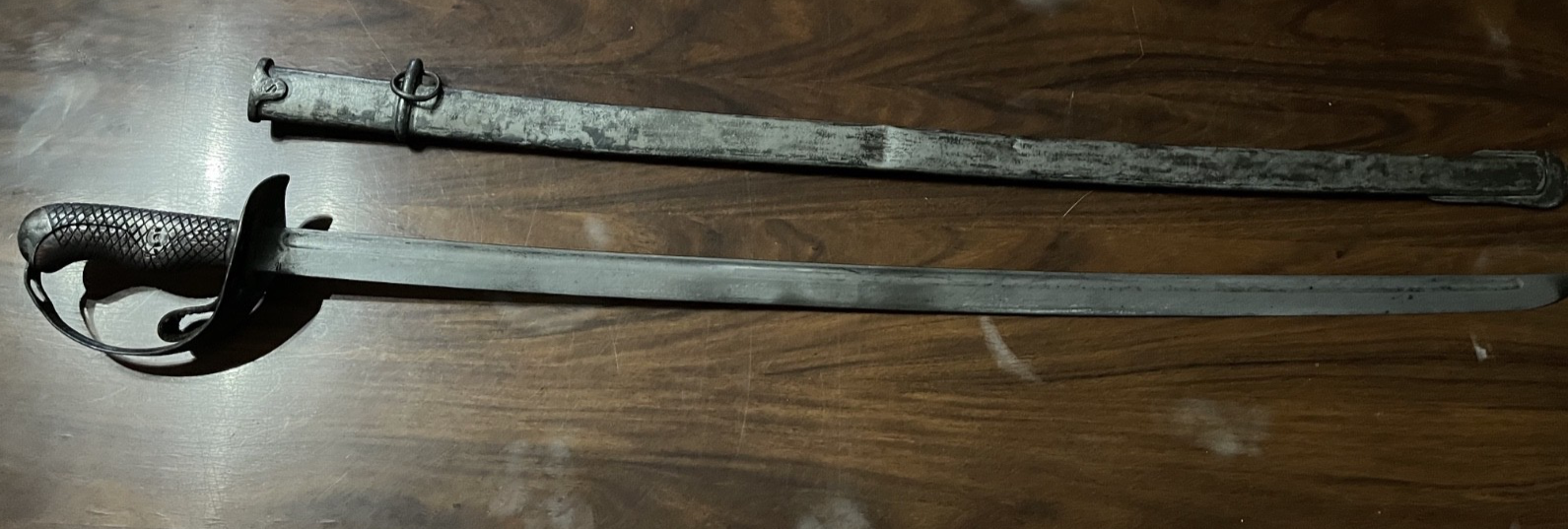 JAPANESE ANTIQUE RUSSO WAR WWII CALVARY SWORD TYPE 32 WW1 NUMBERED ...
