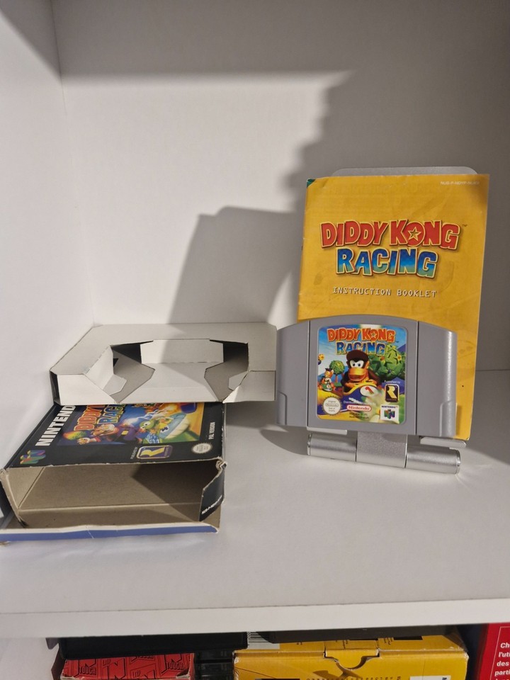 Diddy Kong Racing (Nintendo 64 N64) PAL – Complete with Box & Manual ...