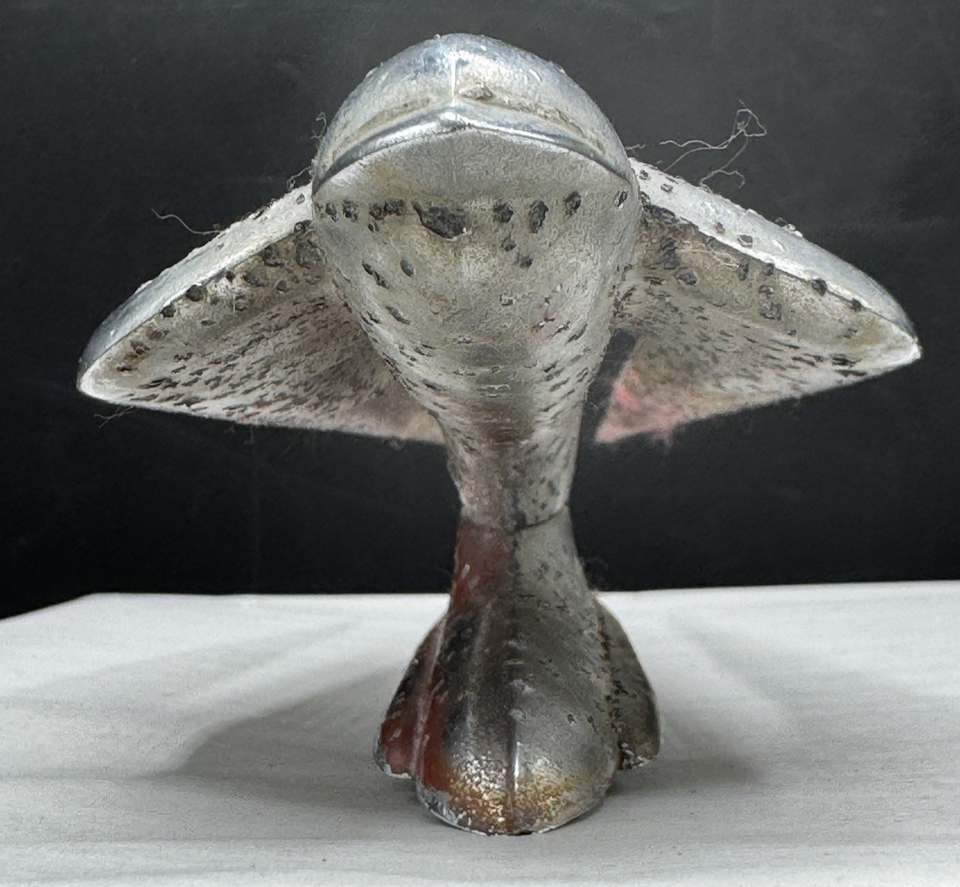 1933 Oldsmobile Streamlined "Flying Bird" Hood Ornament with Base RARE ...