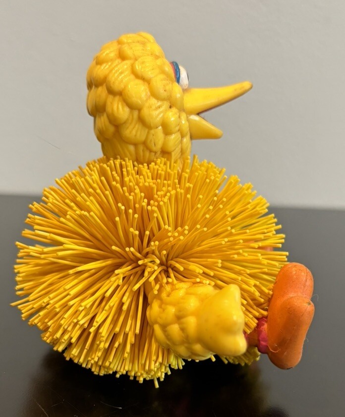 VTG Koosh Ball Yellow Big Bird Sesame Street Collectable Character ...