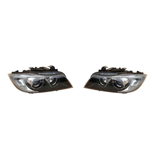 BMW 3 Series M3 E90 E91 Xenon Headlight PAIR USED GENUINE 7161667 ...