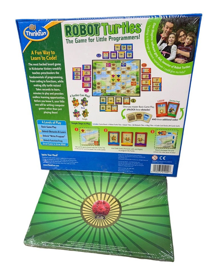 Think Fun Robot Turtles The Game For Little Programmers Educational ...
