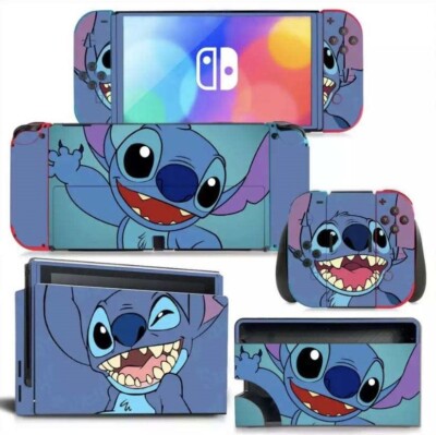 LILO & STITCH Nintendo Switch OLED Vinyl Skin STICKER Protector for ...