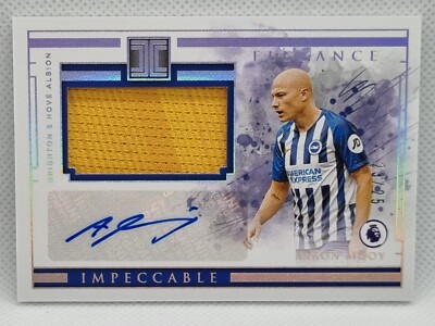 Aaron Mooy Australia Brighton 2019-20 Panini Impeccable Autograph ...