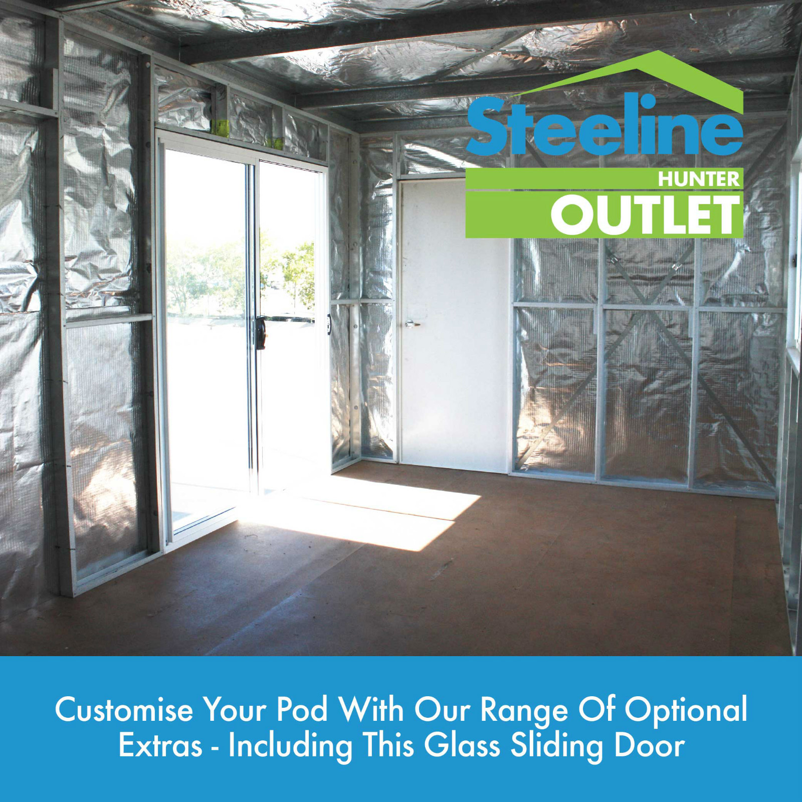 COLORBOND® Granny Flat / Retreat / Shed - 3.0m x 9.0m | eBay Australia