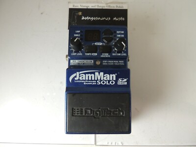 Digitech Jamman Solo Looper Effects Pedal Phrase Sampler Free USA Ship ...