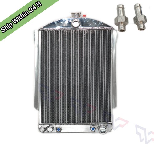 Aluminum Radiator For 1940-1941 CHEVY Chevrolet CAR STREET ROD 3.5L AT ...