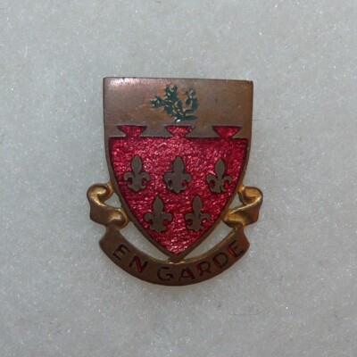 Original Early US Army 77th Field Artillery Regiment DUI Unit Crest ...