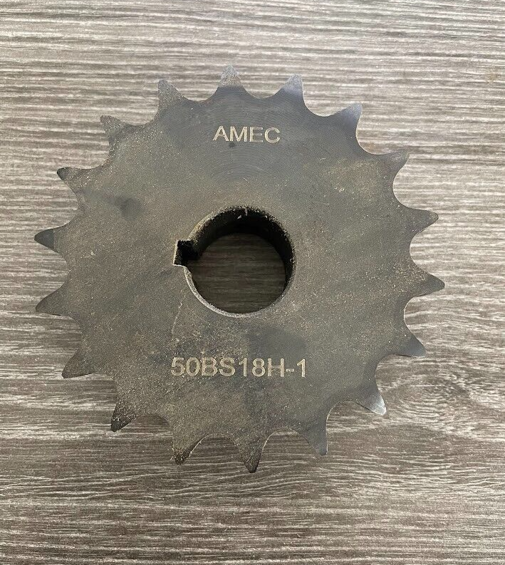 50BS18H 1 AMEC 50BS18 1" Sprocket 1.0000 in Bore 18 Teeth #50 Roller ...