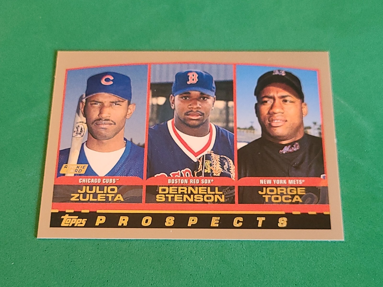 2000 Julio Zuleta - Dernell Stenson - Jorge Toca ROOKIE RC Topps #444 ...
