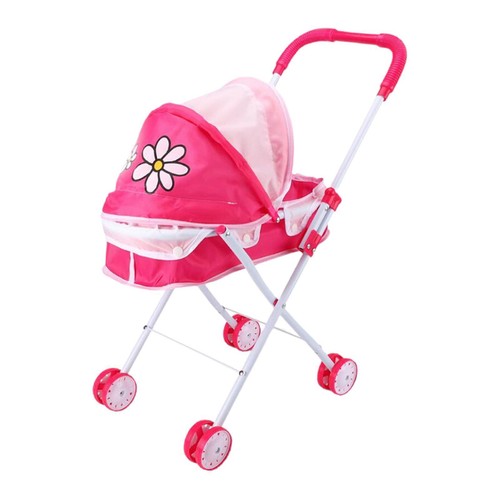 Foldable Baby Doll Stroller Party Favors Push Pram for Little Girls ...