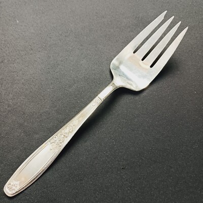 International Silver Ambassador Silverplate 1919 Large Salad Serving ...