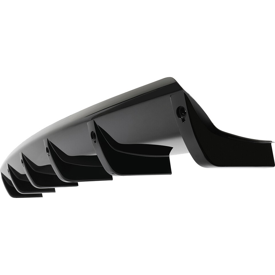Carbon Fiber Style Wing Rear Diffuser Bumper Spoiler Lip For Toyota ...
