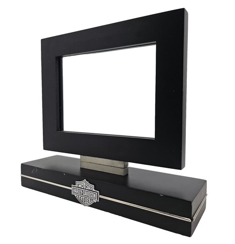 Harley Davidson Rare 2004 Rotating Black 5 x 7 Picture Frame | eBay