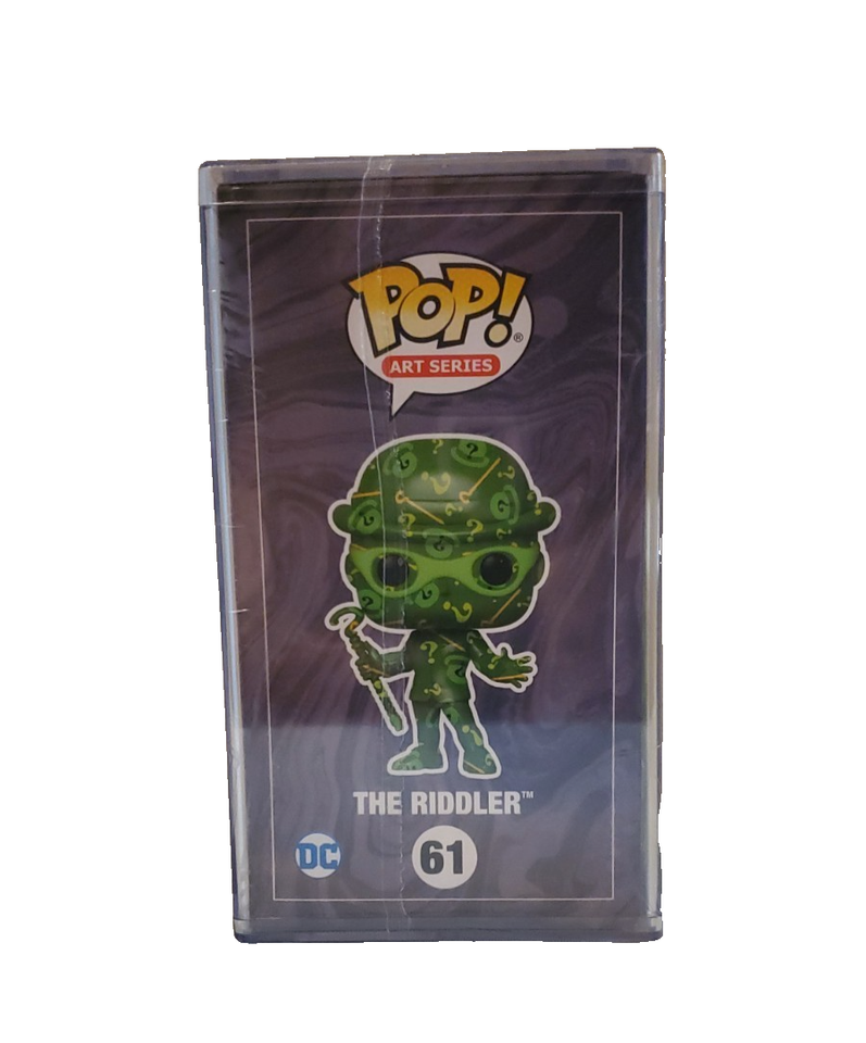 FUNKO Pop! DC Batman Forever The Riddler Art Series In Hard Case Sealed ...