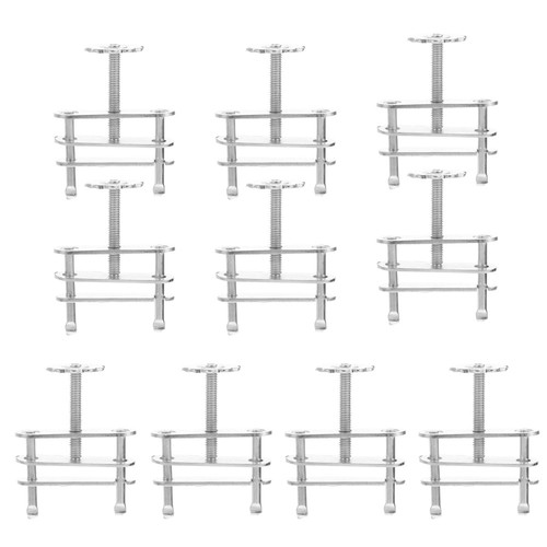 10 Pcs Waterproof Clip Hasp Clamp Flow Control Tubing Clips Lab Swivel ...