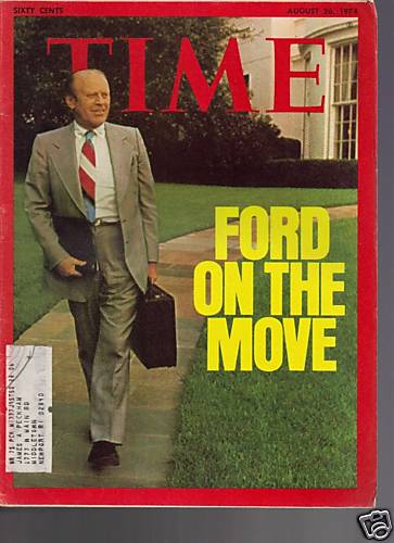Time Magazine Ford on The Move August 26, 1974 | eBay