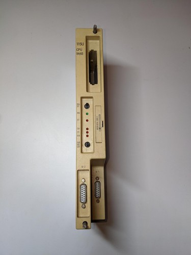 Siemens SIMATIC S5, CPU 944 Zentralbaugruppe für S5-115U 6ES5944-7UB21 ...