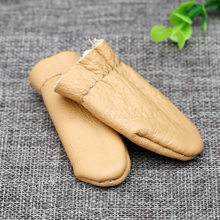 25Pair Thumb Index Finger Leather Needle Sewing Craft Guard Protector ...