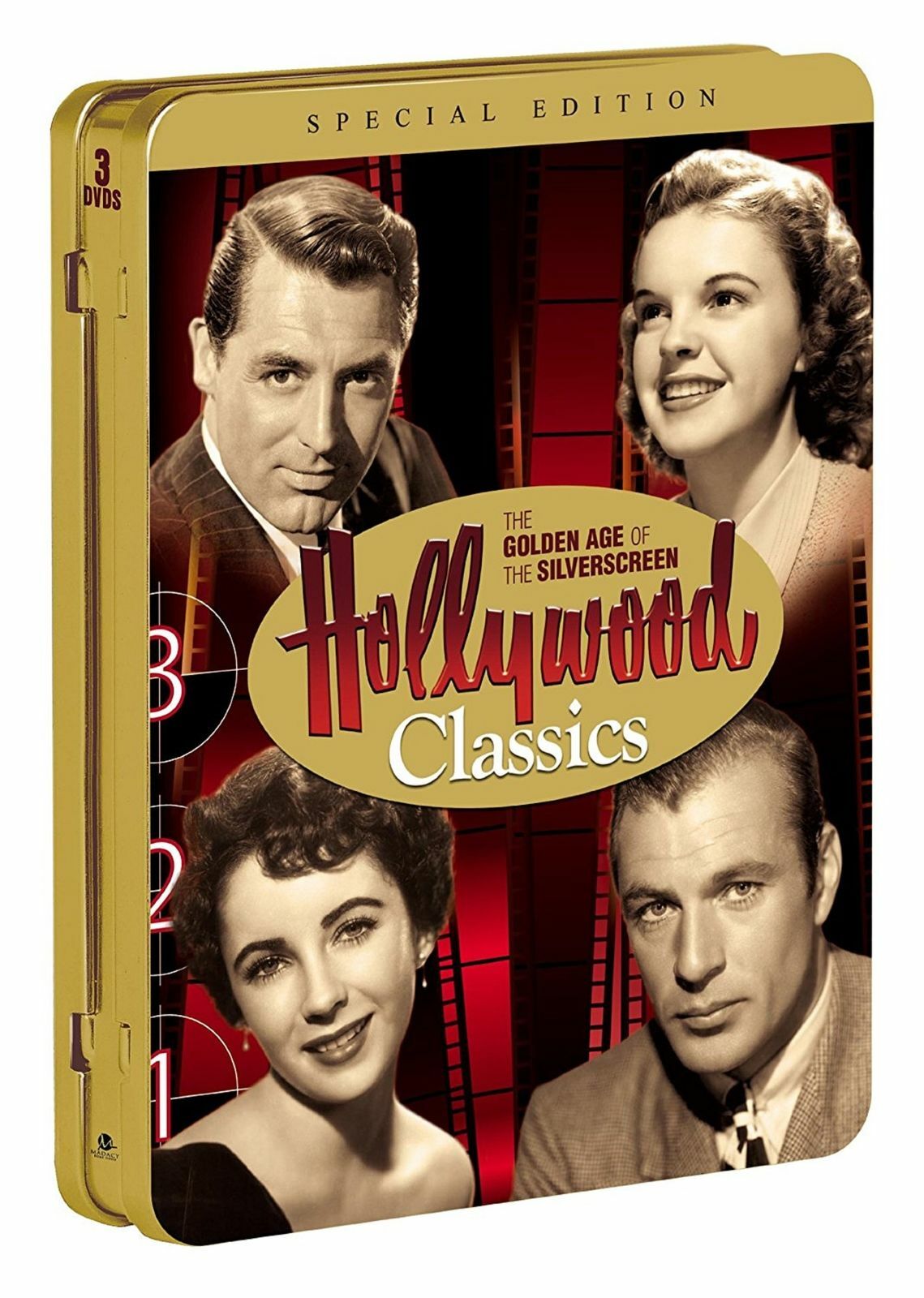 Hollywood Classics: Golden Age of the Silver Screen 3 DVD set in ...