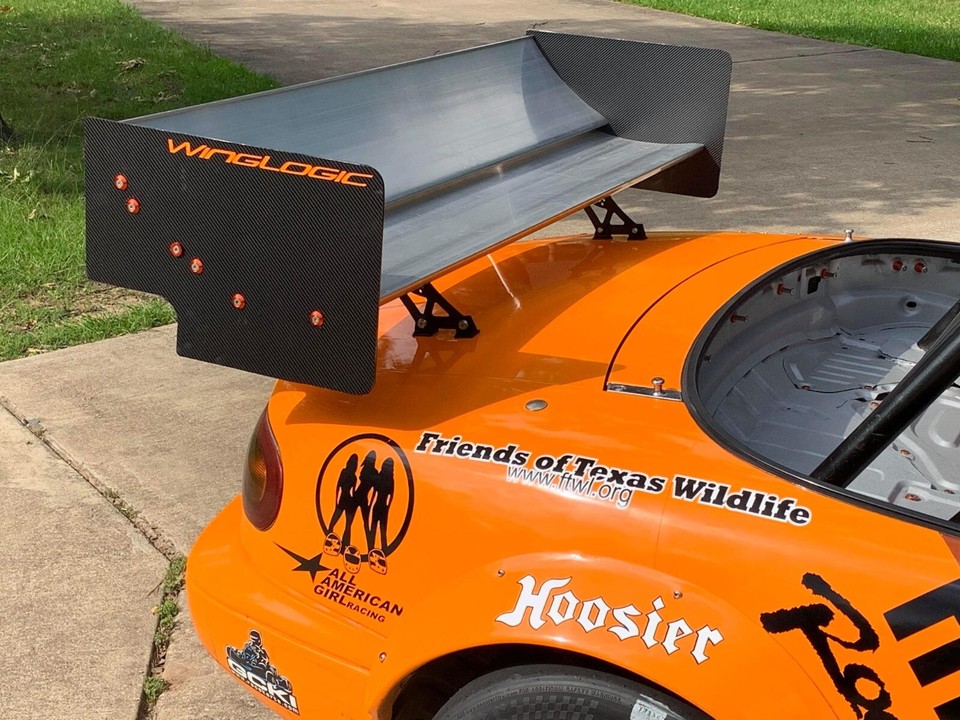 60" Race Car Rear Wing Spoiler | NASA SCCA FARA NHRA Drag Racing Track ...