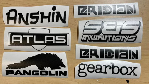 Borderlands Manufacturer Game die cut vinyl decal sticker car Truck you ...