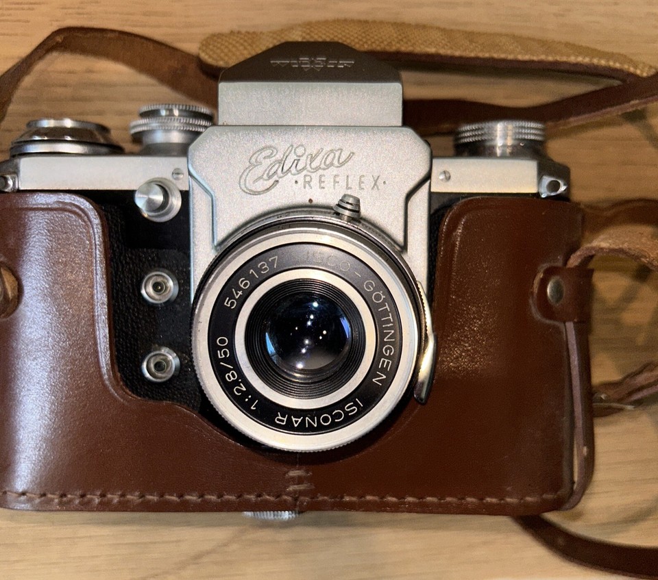 VINTAGE EDIXA FLEX 35MM CAMERA ISCO GOTTINGEN 50MM 2.8 LENS | eBay