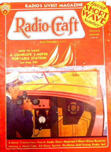 89 Years Old – 1936 (Jan) - Radio Craft – Projects + Radio Ads – 63 ...