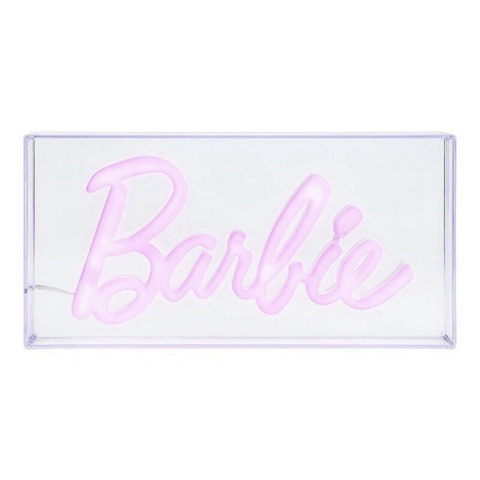 Barbie Logo LED Light: Iconic Barbie logo lights up space with a neon ...