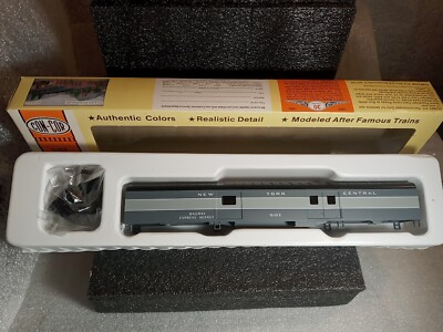 HO Scale Con-Cor 72 Ft. Baggage Car Kit New York Central Lot 21 New | eBay