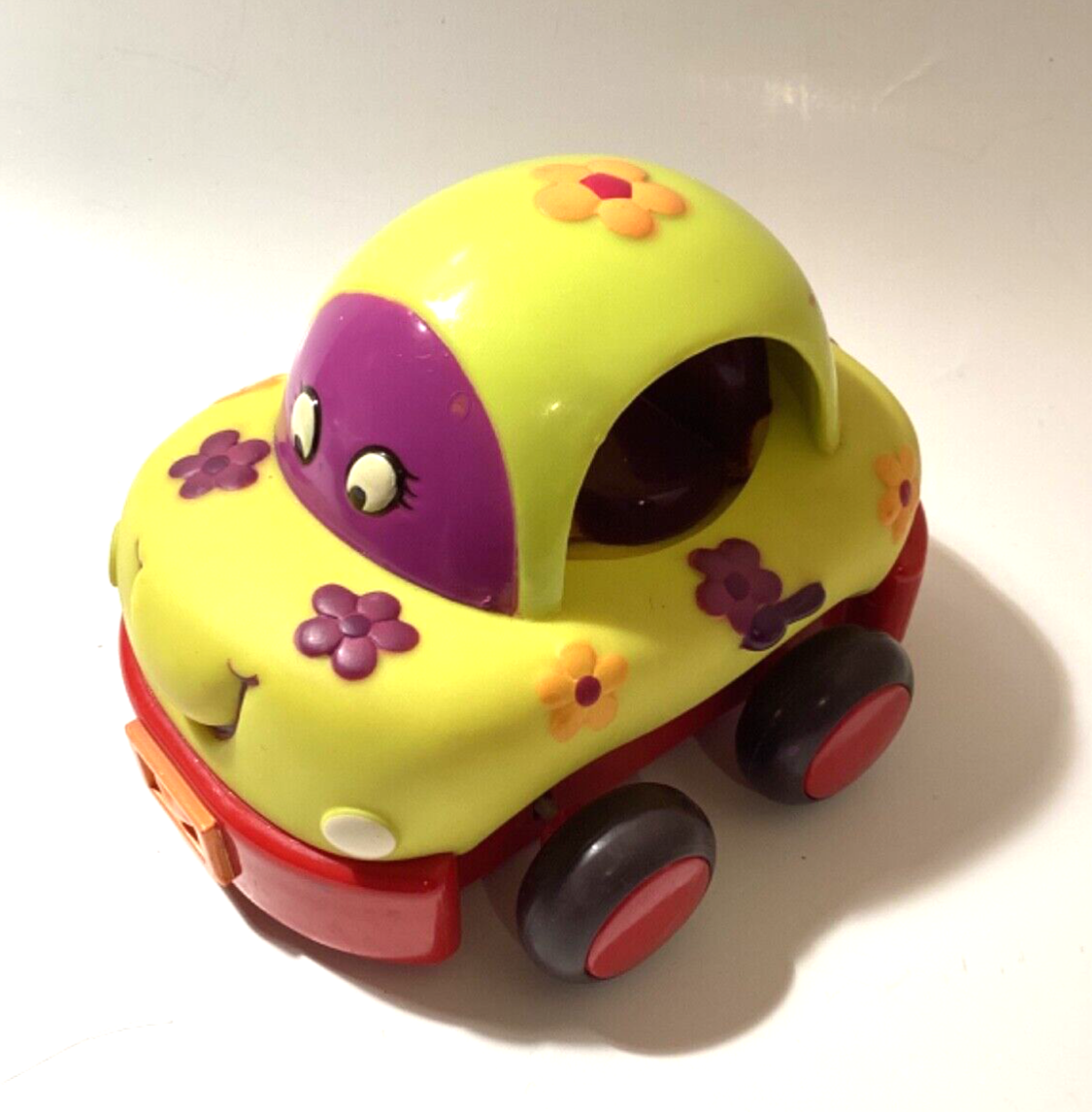 Ladybug Pull-Back Friction Car Vehicle Toy 5”x 4” Just B You | eBay