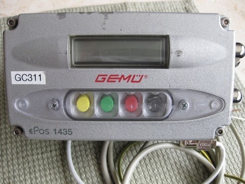 GEMU 1435 ePos Intelligent Positioner Digital Pneumatic Controller Air ...