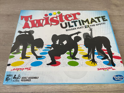 New, Sealed Twister Ultimate: Bigger Mat, 2X the Colored Spots, Family ...