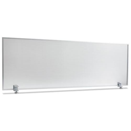 Alera PP4718 Polycarbonate Privacy Panel, 47w X 18h, Silver | eBay
