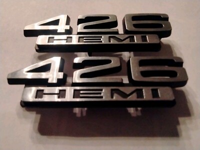 MOPAR NOS 426 HEMI EMBLEMS CHARGER,CORONET | eBay