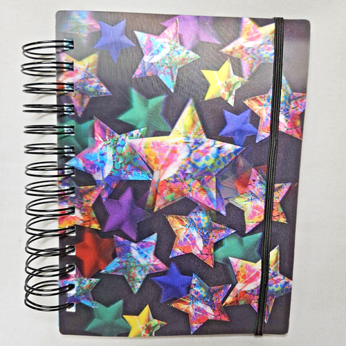 200 Page 3D Lenticular Illusion of Depth Spiral Notebook Journal 6 x 8 ...