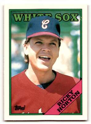 1988 Topps Traded #51T Ricky Horton Chicago White Sox Baseball Cards ID ...