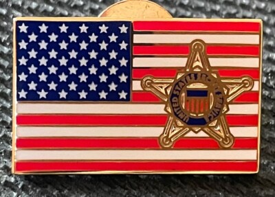USSS - United States Secret Service - SecondGEN US Flag + B Vintage ...