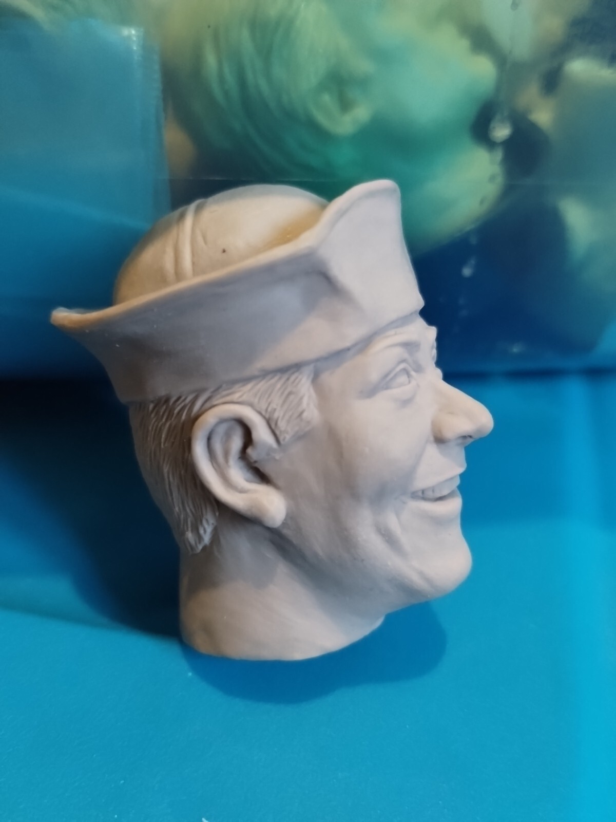 Custom 1/6 Scale Unpainted Head Of A Navy Seaman Sailor | eBay