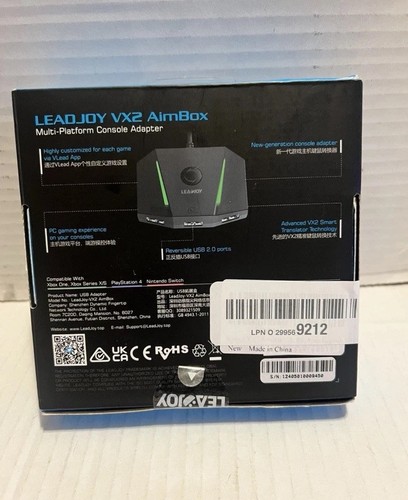 B11 LeadJoy VX2 AimBox Keyboard and Mouse Adapter for Xbox,Switch,PS4 ...