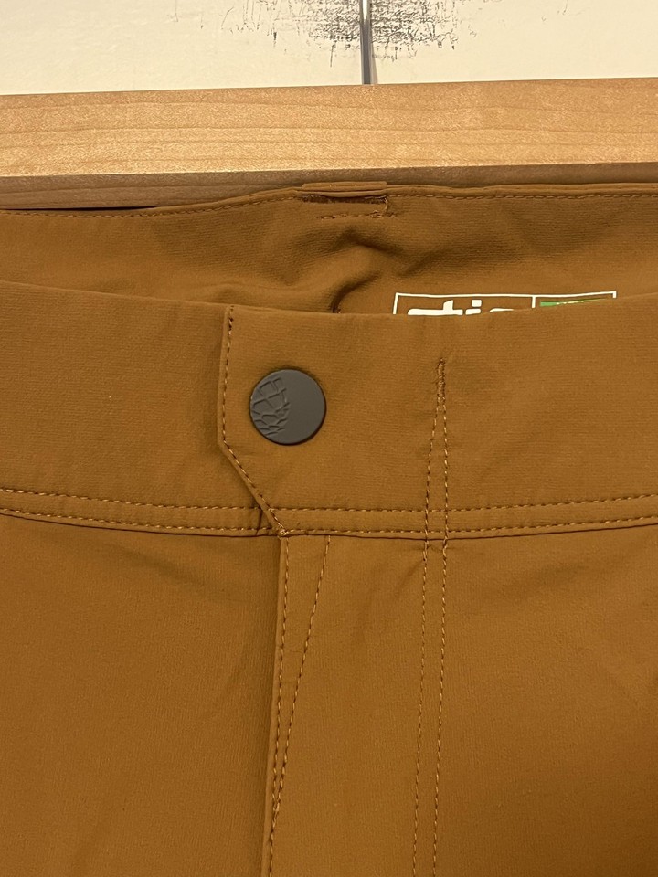 Stio Pants Mens 35R Brown Softshell Hiking Nylon Spandex Outdoor ...