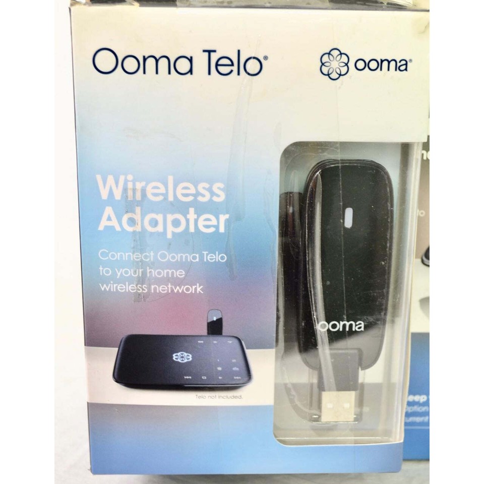 Ooma Telo Free Home Phone Service Includes Wireless Adapter | eBay