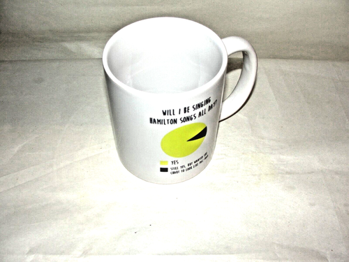 Hamilton Coffee Mug "Will I Be Singing Hamilton All Day?" | eBay