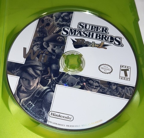 Super Smash Bros. Brawl (Nintendo Wii, 2008) Disc Only Tested ...