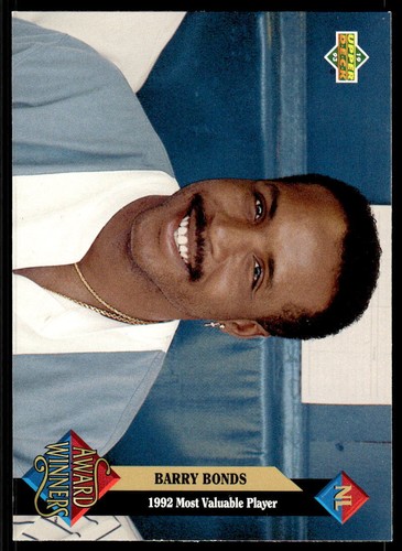 1993 Upper Deck 486 Barry Bonds Pittsburgh Pirates AW Baseball Card | eBay