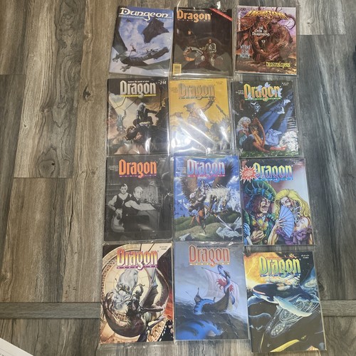(11) Vintage Dragon Plus (1) Dungeon Magazine Lot | eBay