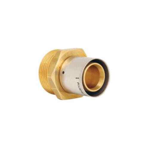 Uponor D4153210 MLC Press Fitting Manifold Elbow Adapter, R32 x 1 in ...
