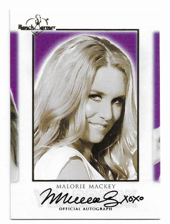 2018 18 BENCHWARMER HOT FOR TEACHER 4 HFT MALORIE MACKEY YEARBOOK ...