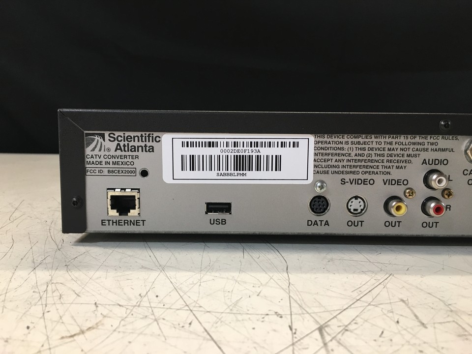 Scientific Atlanta Explorer 2000 TV Decoder CATV Converter 544200 | eBay